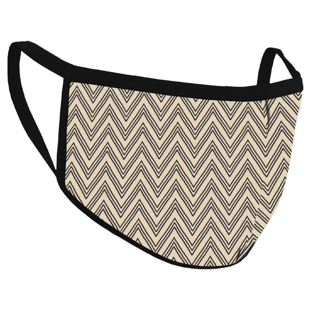 Safe+Mate Kids Cloth Face Mask Washable & Reusable Ages 3-6 - Chevron ...