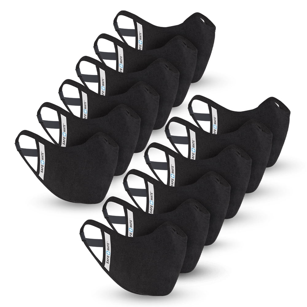 Safe+Mate Reusable and Washable Cloth Face Mask Including Filter Adult ...