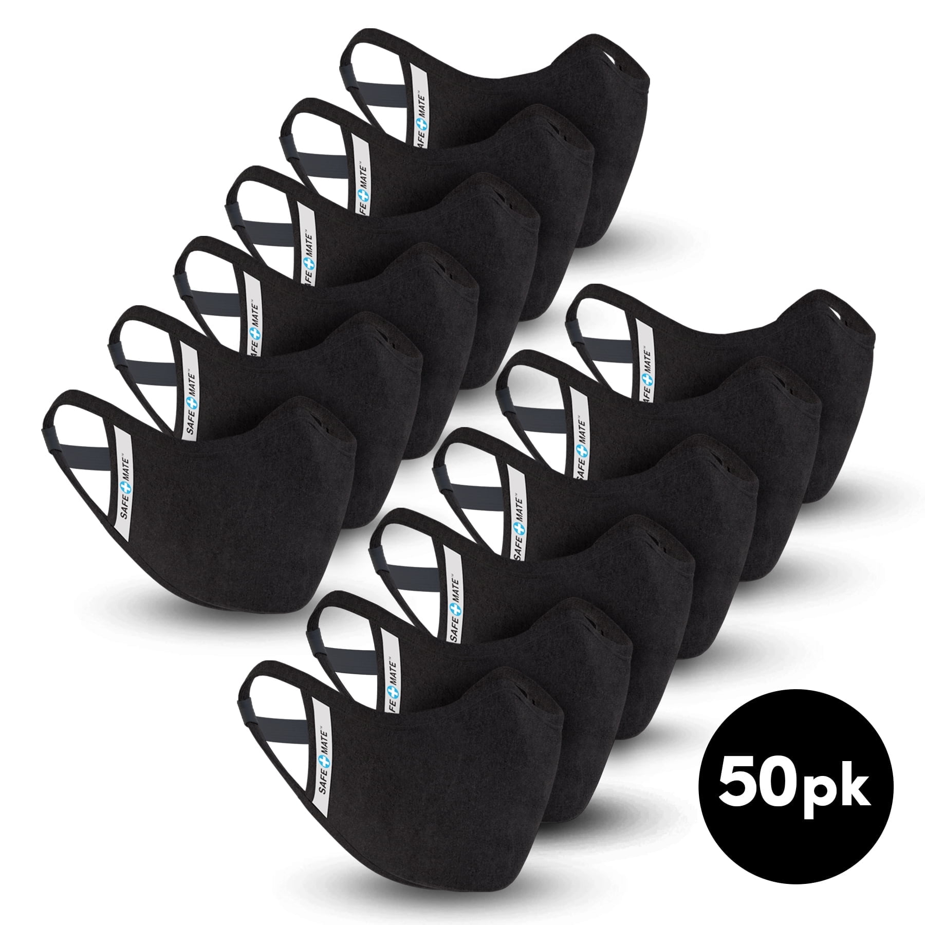 Safe+Mate Reusable and Washable Cloth Face Mask Including Filter Adult ...