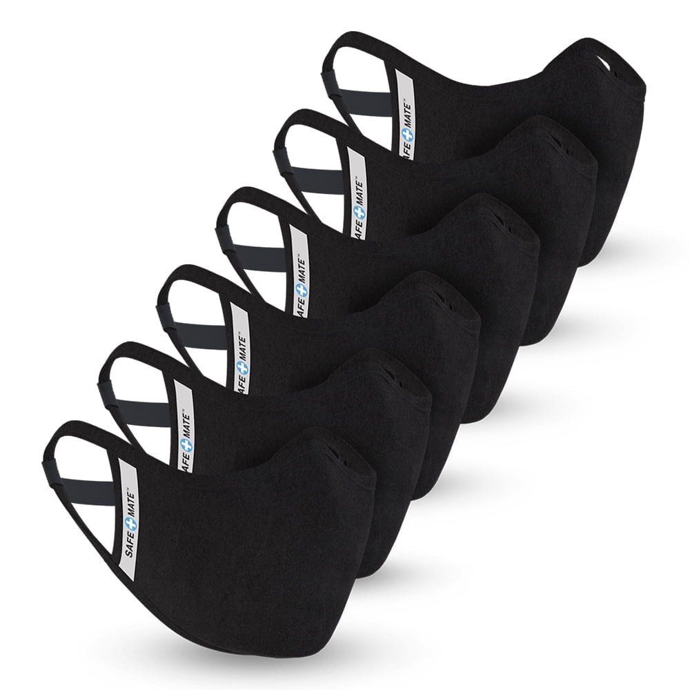 Safe+Mate Reusable and Washable Cloth Face Mask Including Filter Adult ...