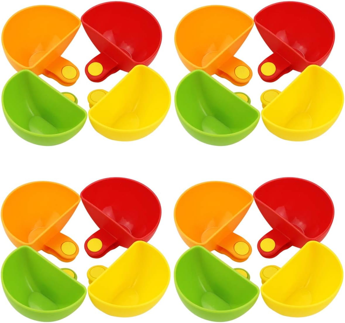 Safe Material Dish Chip And Dip Serving Set, No More Crowded Plates ...