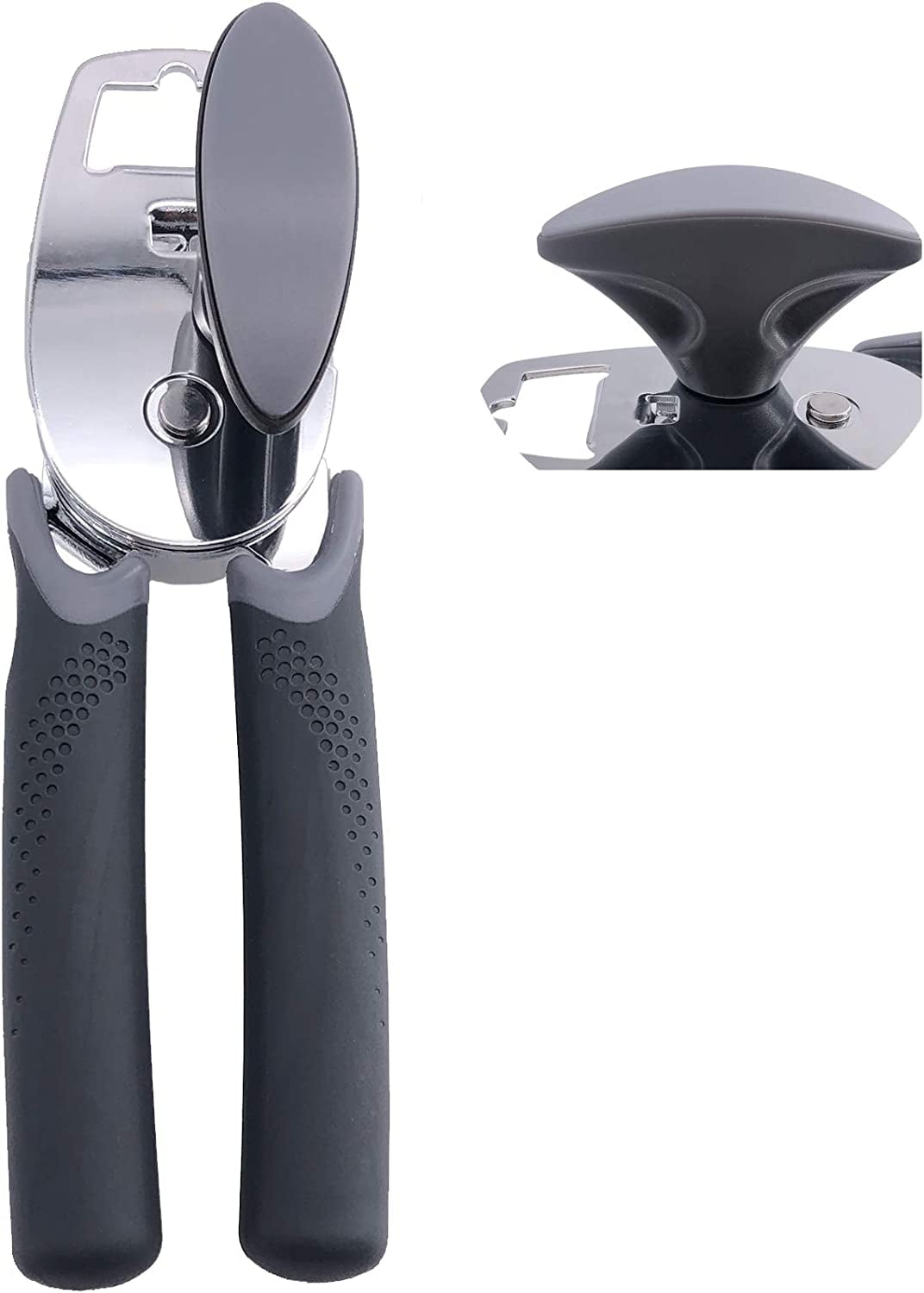 Safe Multipurpose Cut Can Opener,Upgraded ergonomic handle,Ultra Sharp ...