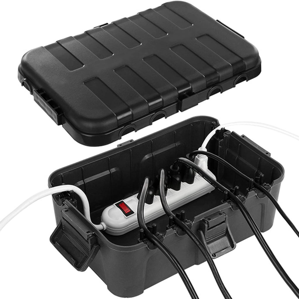 Safe Outdoor Power Connection Box,Waterproof Extension Cord Cover ...