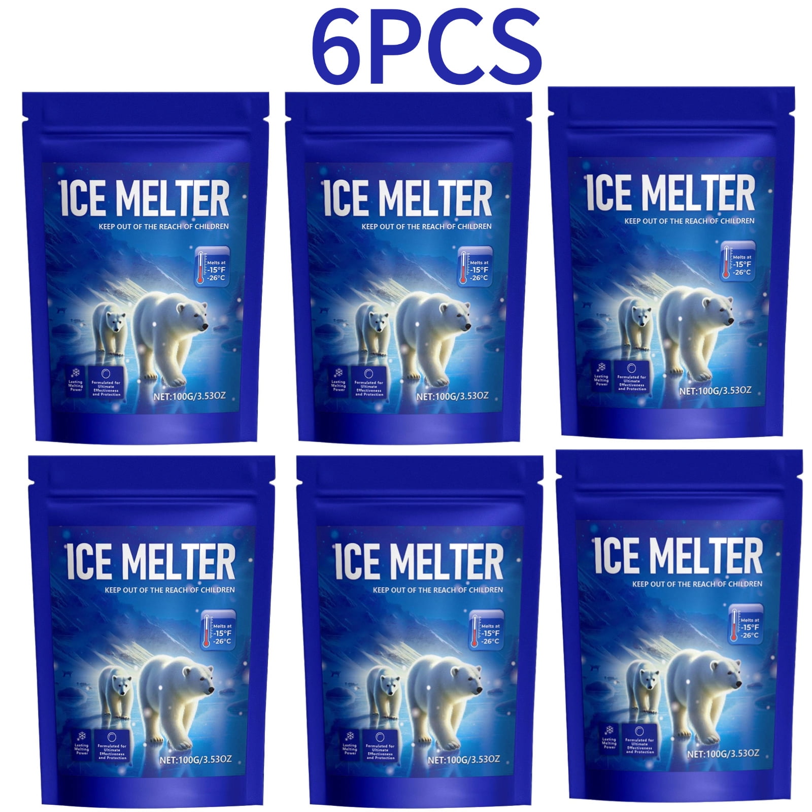 Safe Paw Pet Friendly Ice Melt, Natural Based Formula for Snow & Ice ...