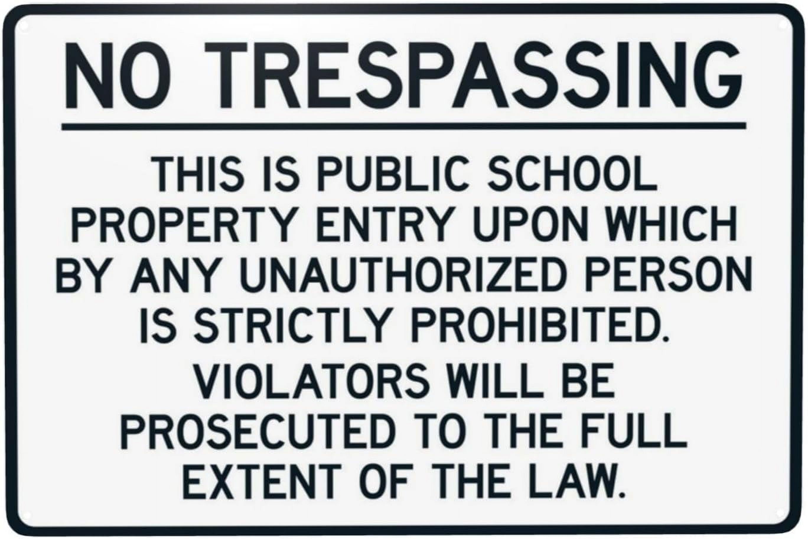 Safe School Notice Welcome To Our School Visitors Must Register Warning ...
