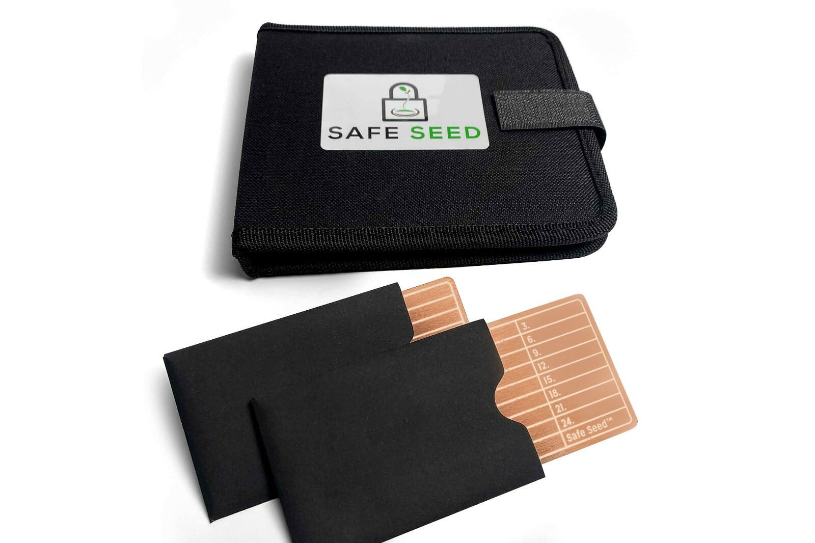Safe Seed Cryptocurrency Metal Wallet Copper Stamp Kit Recovery Seed ...
