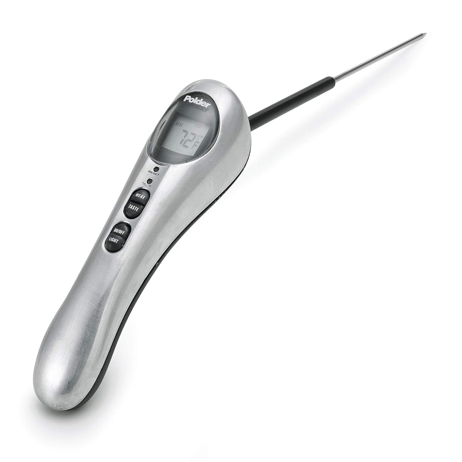 Safe Serve Instant Read Thermometer with Torch, Red - Walmart.com