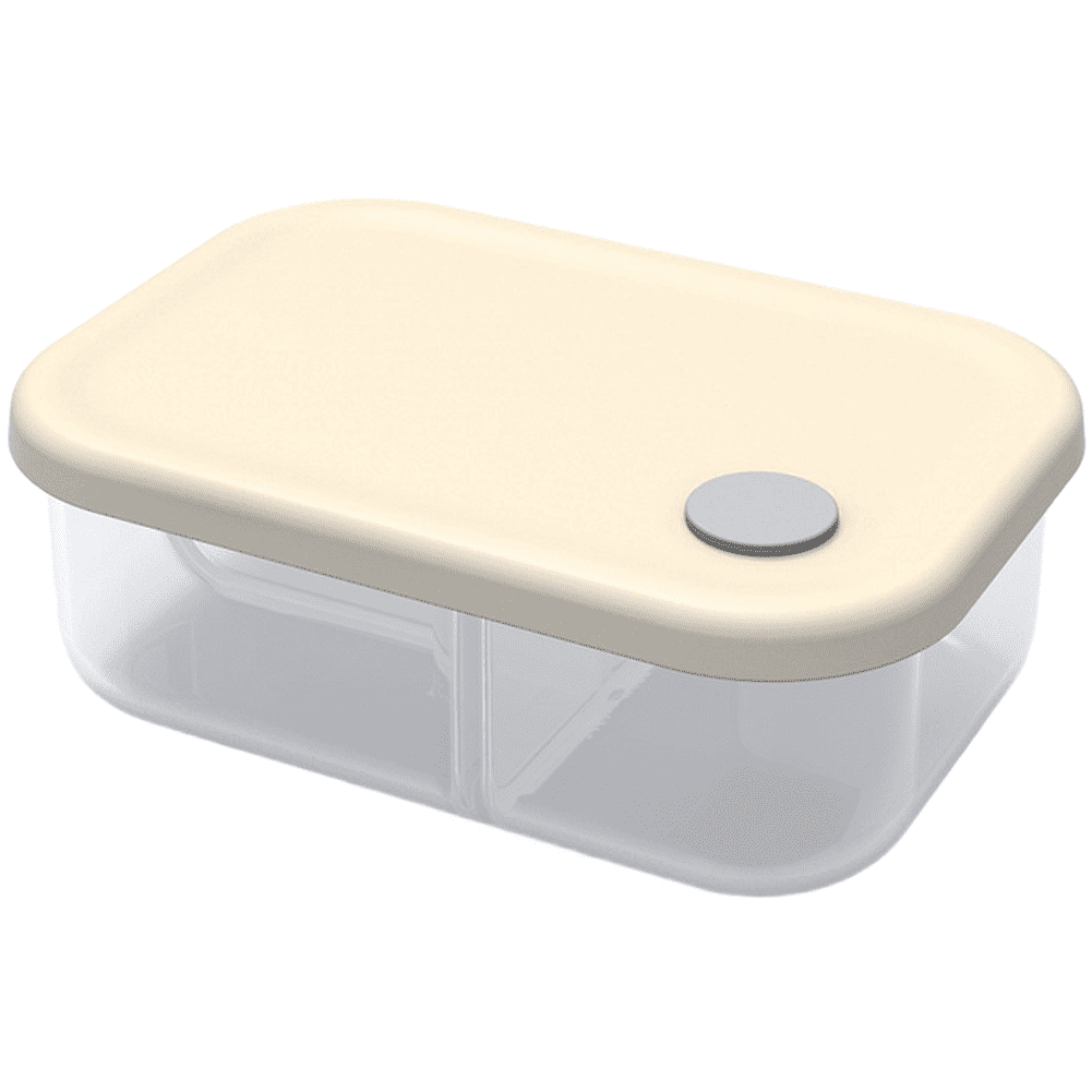 Safe Silicone Lunch Box Microwave Safe Container with 2 or 3 ...