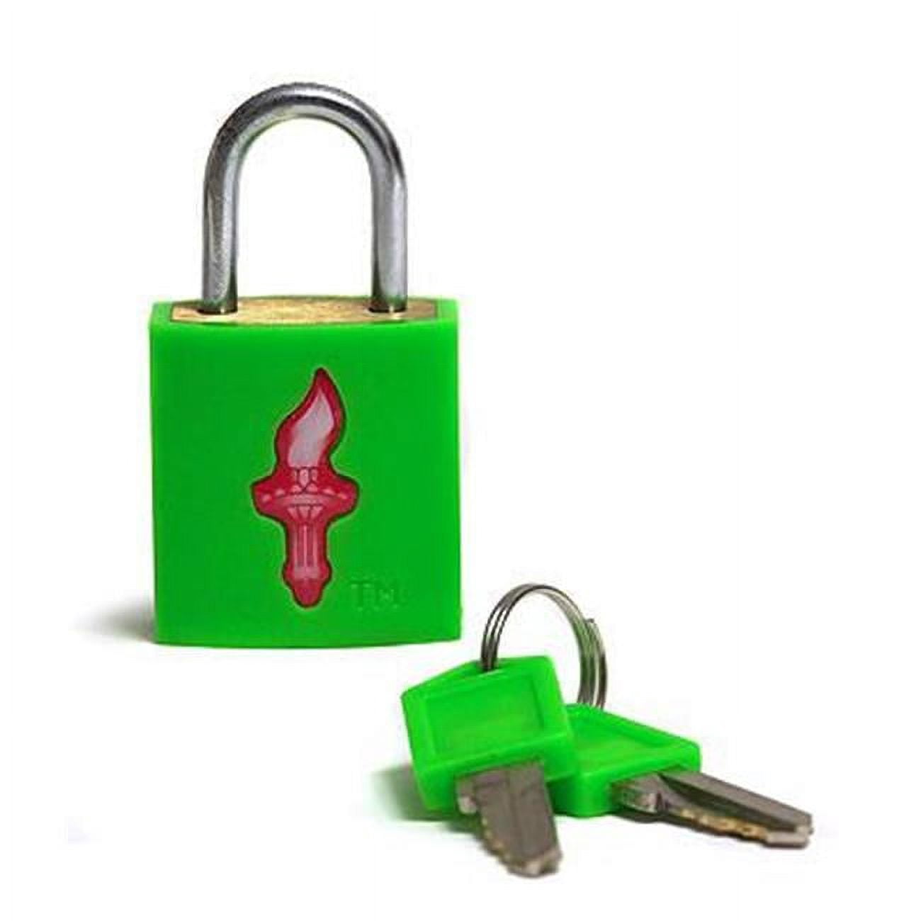Safe Skies 81b Neon TSA Padlock - Neon Green - Walmart.com