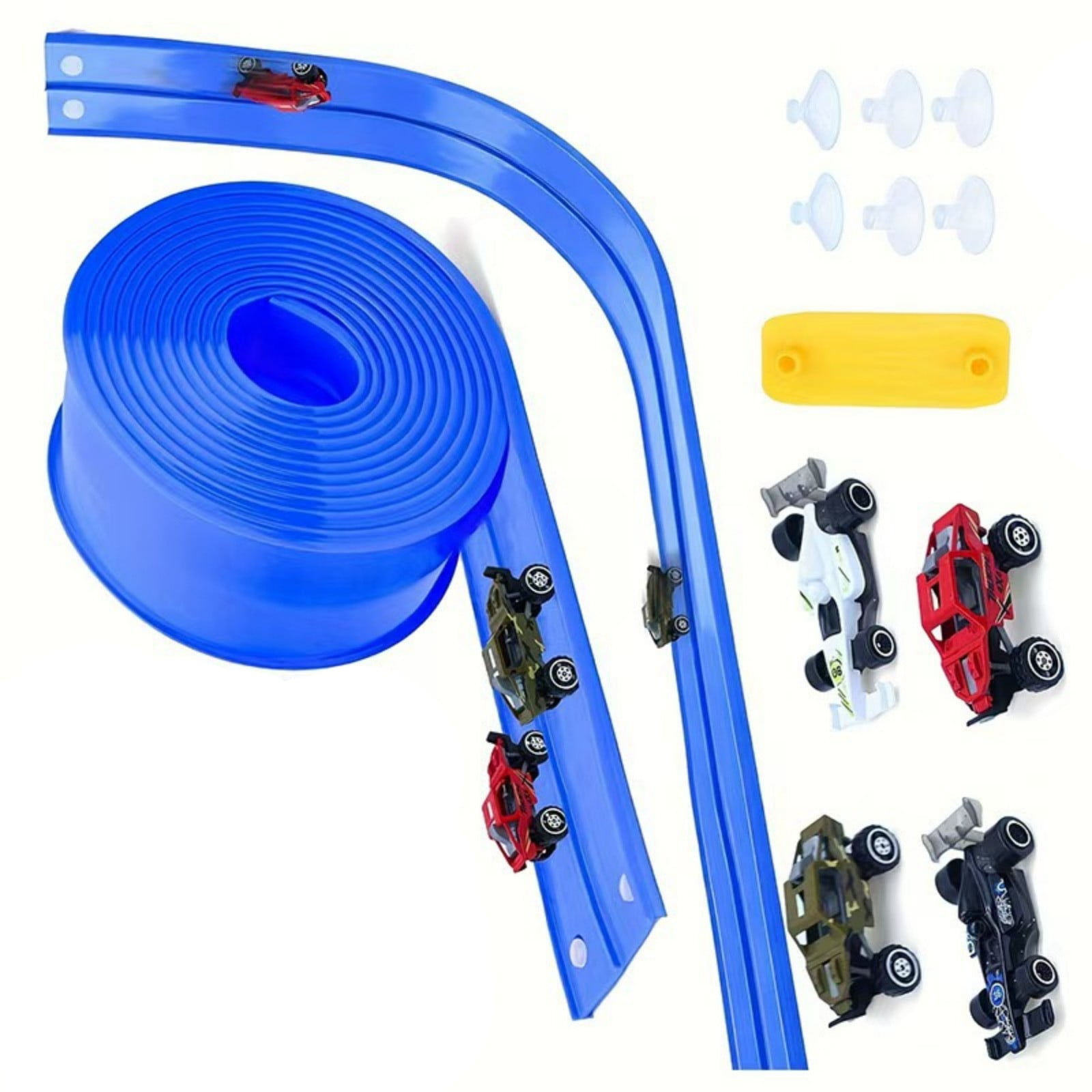 Safe Soft Silicone Race Track Toy for Children Indoor Play Promoting ...