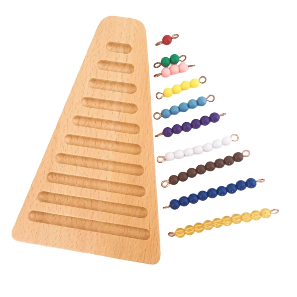Safe Sorting Tray Bead Set For Preschoolers Encouraging Creative ...