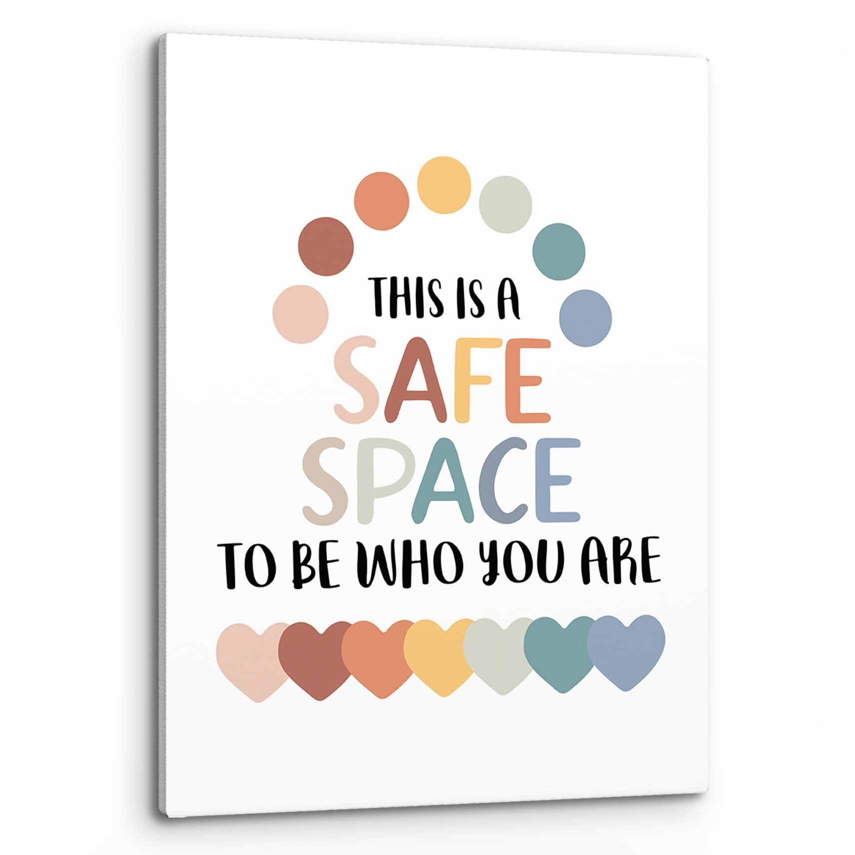 Safe Space Classroom Decor, Safe Space Sign Wall Art, Boho Psychologist ...