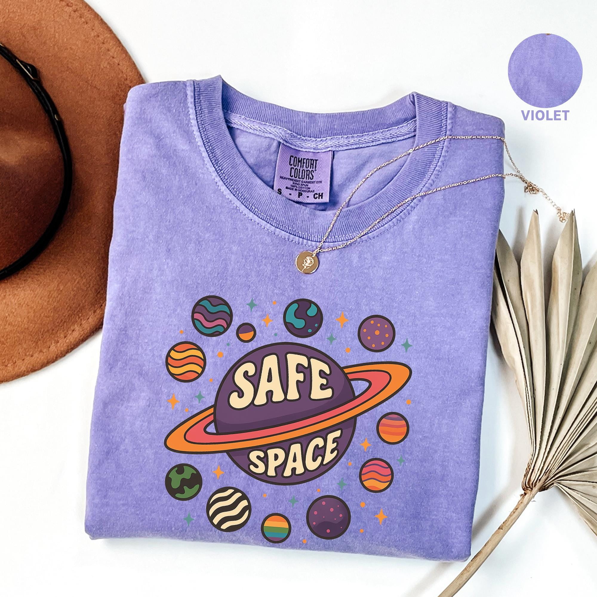 Safe Space Shirt Pride LGBTQ Friendly Tee Ally Support Pride Month ...