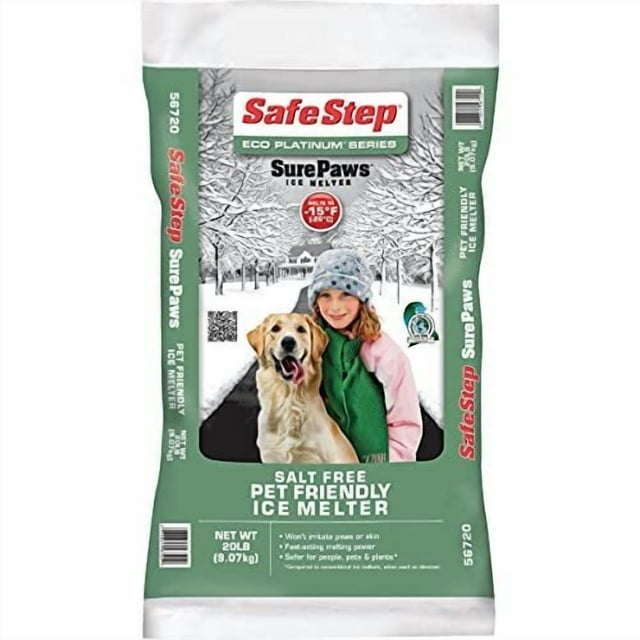 Safe Step 56720 20 Lb Poly Bag Eco Plantinum Series Sure Paws Ice ...