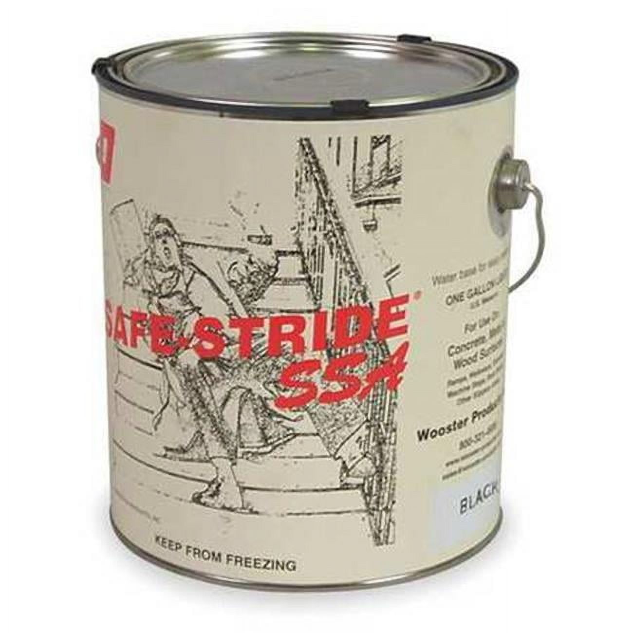 Safe-Stride Acrylic Anti Slip Paint, Black - Walmart.com