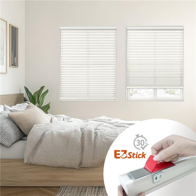 Safe Styles ECLN354480 EZ Stick No Tool 1' Cellular Shade - Walmart.com
