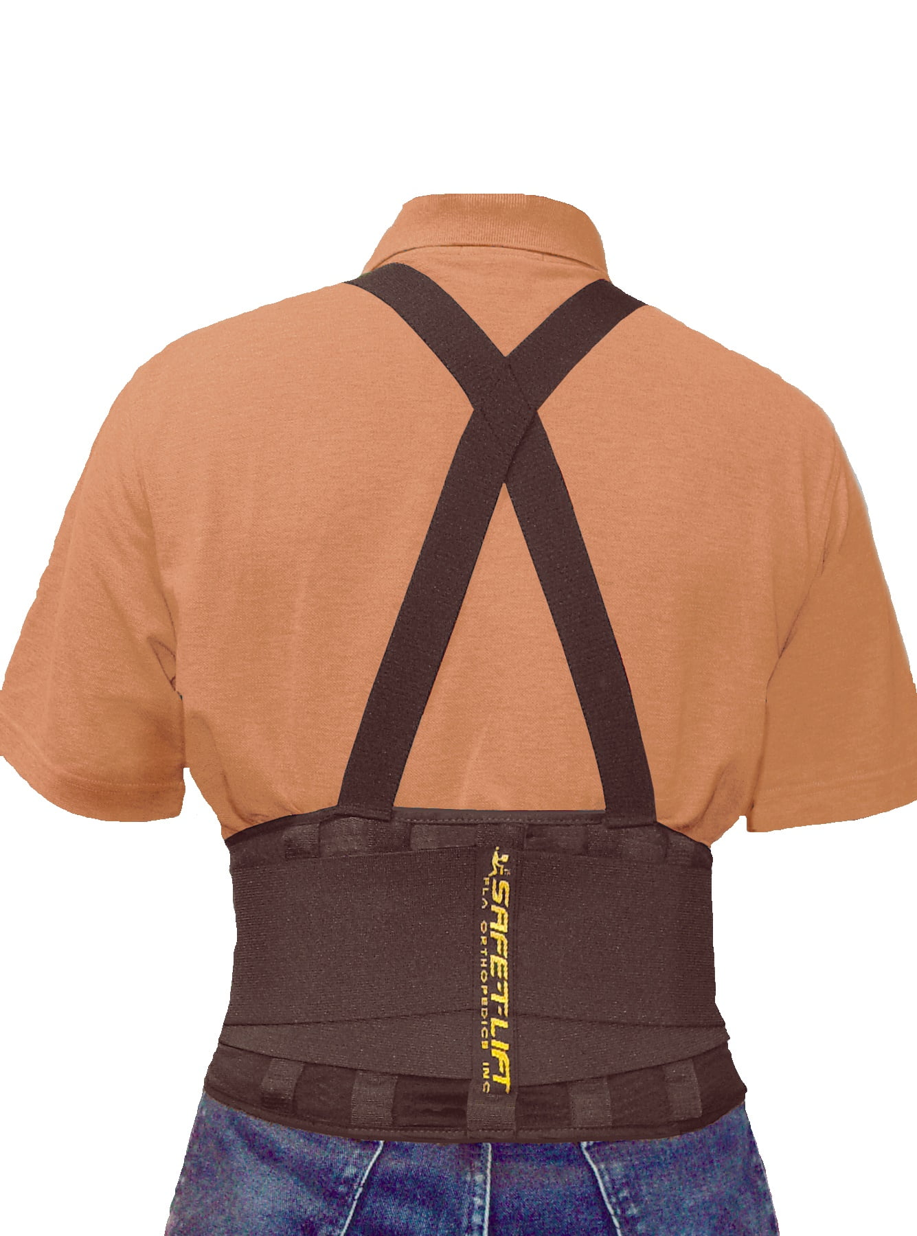 Safe-T-Belt Dx Working Back Support Black Lg HSA/FSA Eligible - Walmart.com