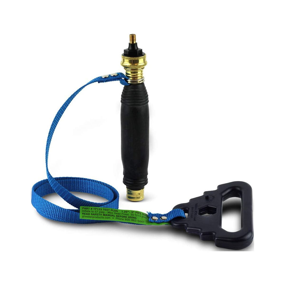 Safe-T-Seal TP123 Pneumatic Hydraulic Test Plug Inflatable with Air or ...