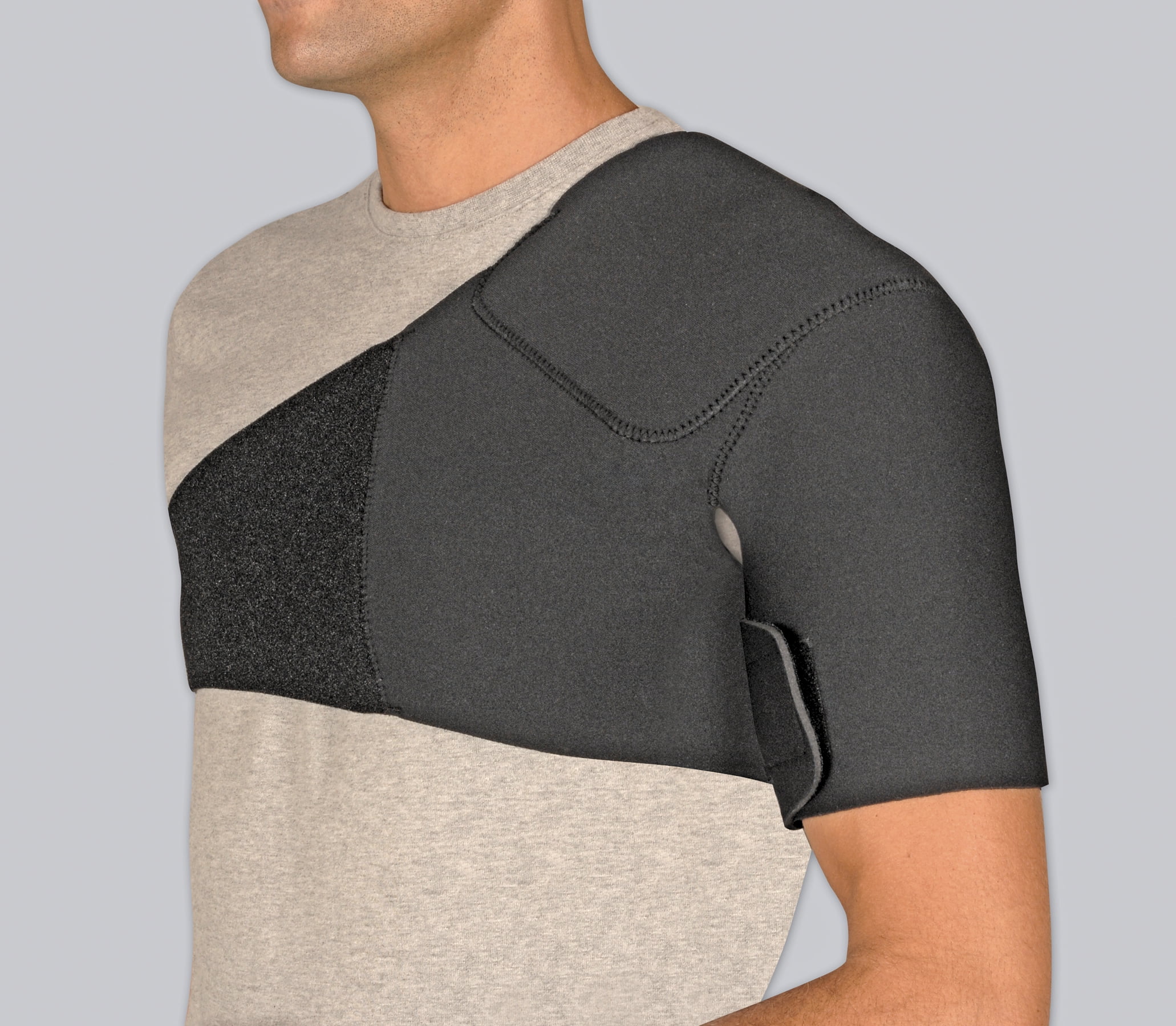 Safe-T-Sport Neoprene Shoulder Support Black Sm HSA/FSA Eligible ...