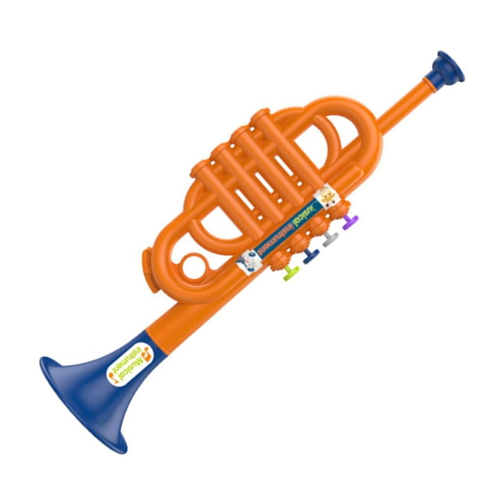 Safe Trumpet Musical Instrument Toy For Children Fine Motor Skill ...