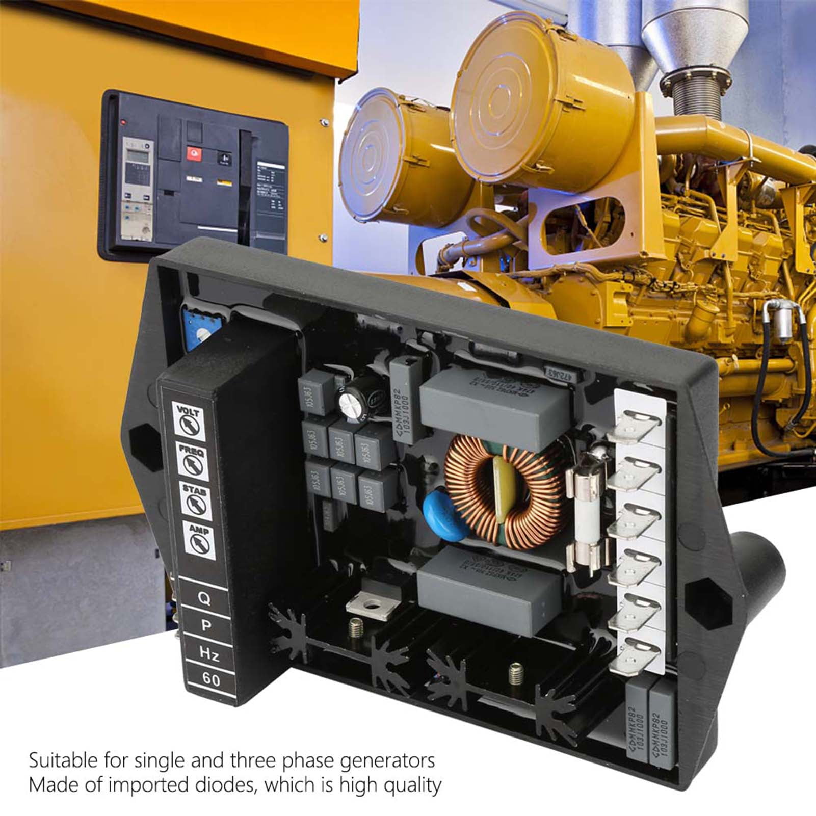 Safe Voltage Regulator, High Quality Capacitors Reliability DC for ...