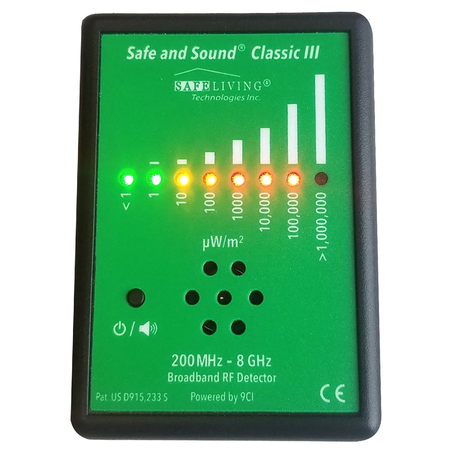 Safe and Sound Classic III Radio Frequency 5G Detector by Safe Living ...