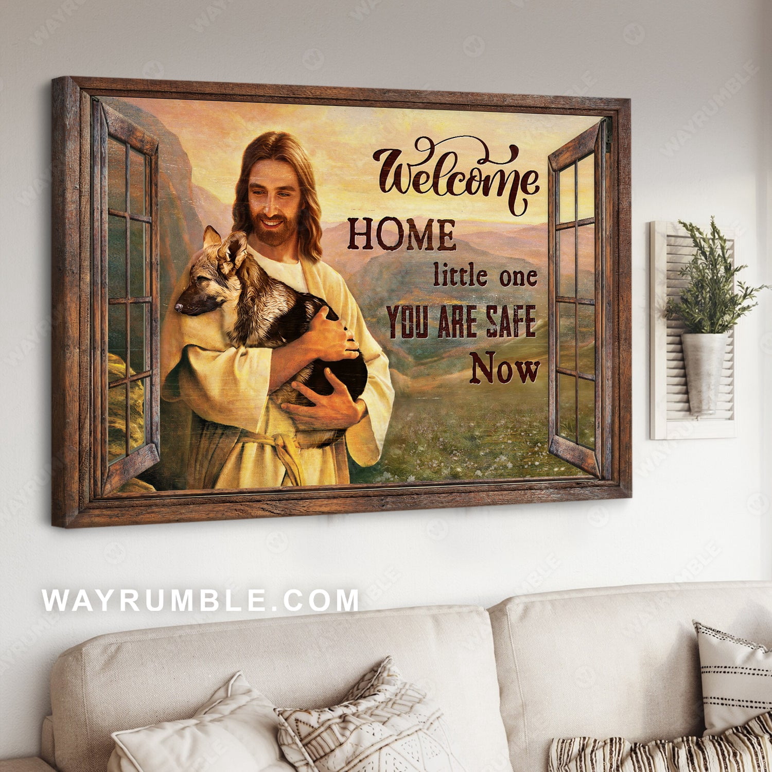 Safe in the arms of Jesus, German Shepherd dog, Welcome home - Jesus ...