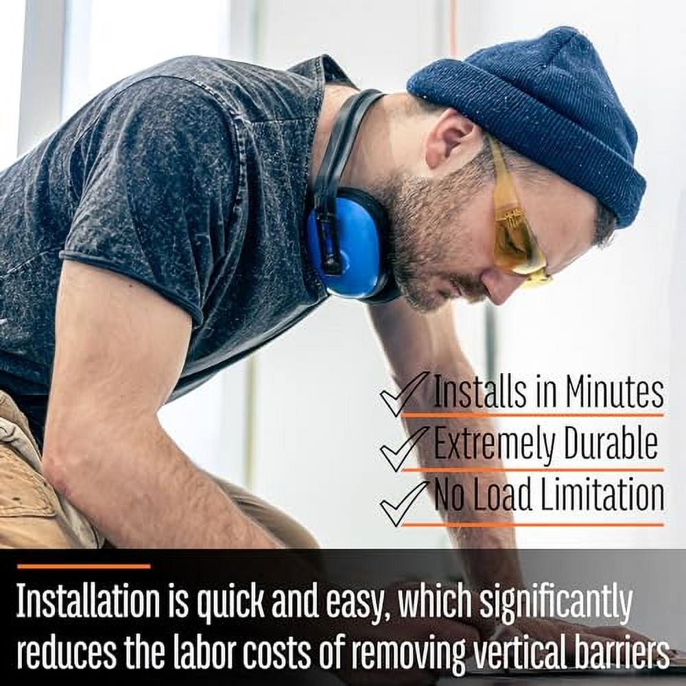 SafePath EZ EdgeWheelchair Threshold Ramp: Portable Ramp for Doorway ...