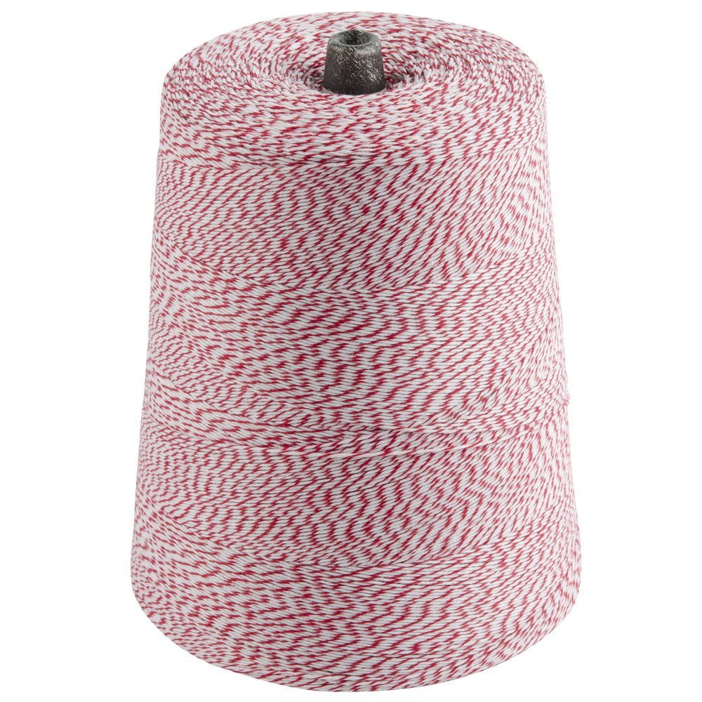 SafePro BTW, 2-Lbs Red Variegated Cotton/Polyester Bakery Twine on a ...