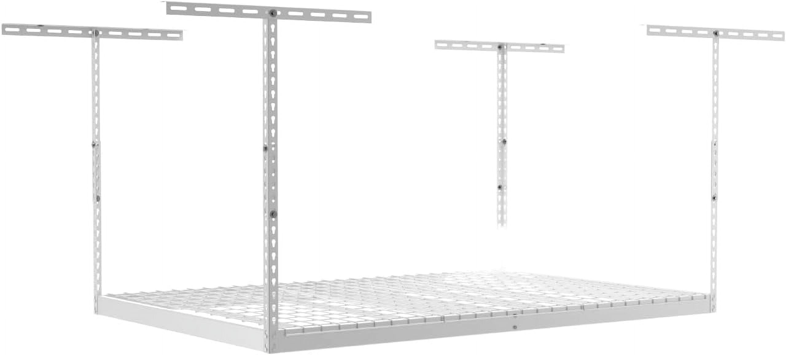 SafeRacks 4x6 Overhead Garage Storage Rack - Heavy Duty Steel Ceiling ...