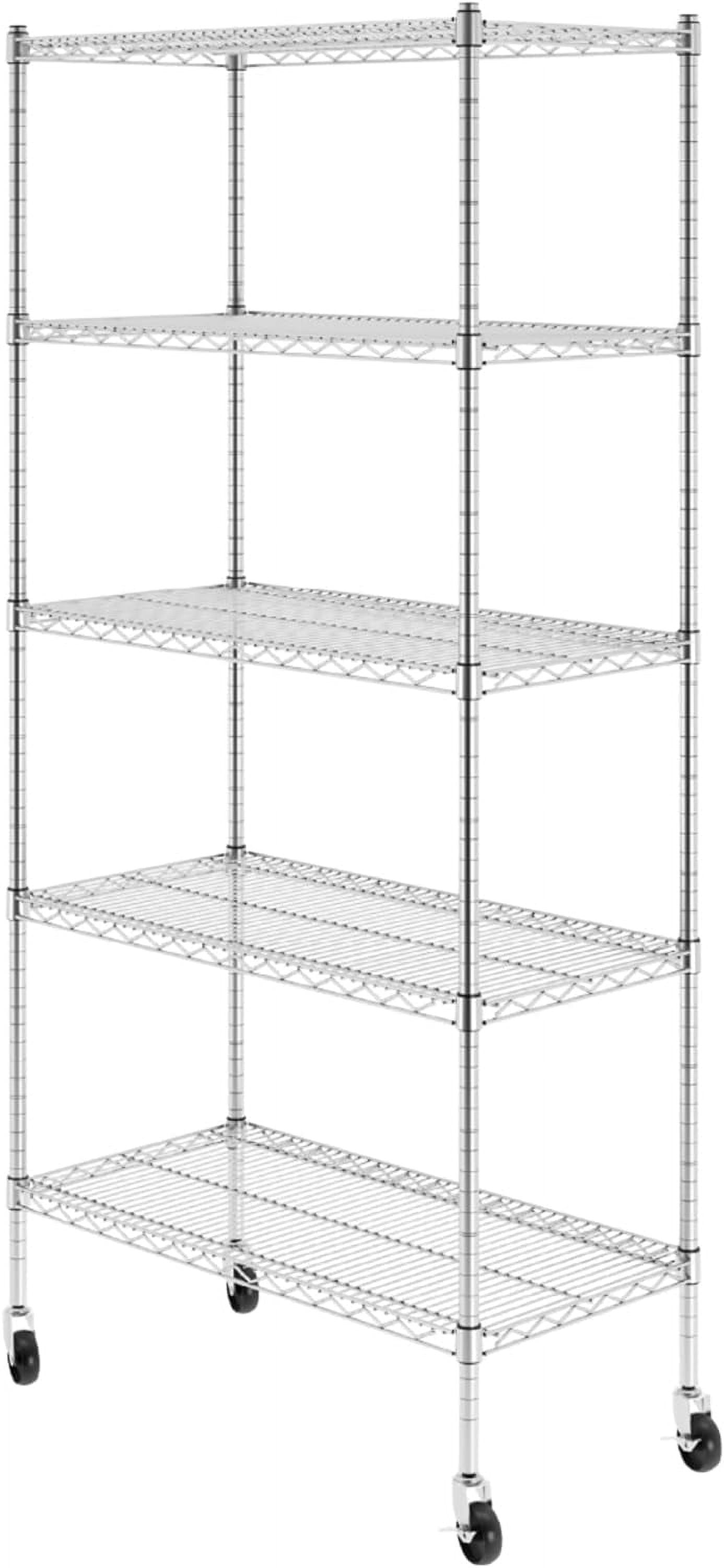 SafeRacks - NSF Certified Storage Shelves, Zinc, Heavy Duty Steel Wire ...