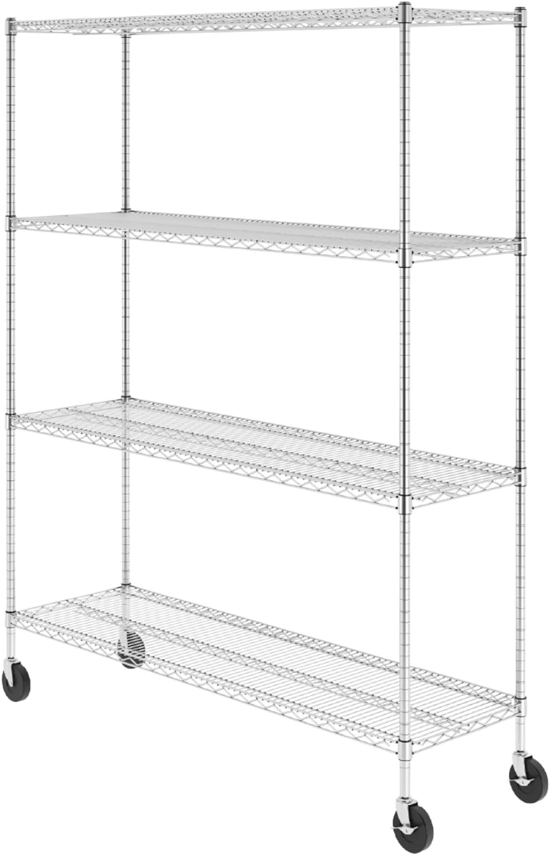 SafeRacks - NSF Certified Storage Shelves, Zinc, Heavy Duty Steel Wire ...