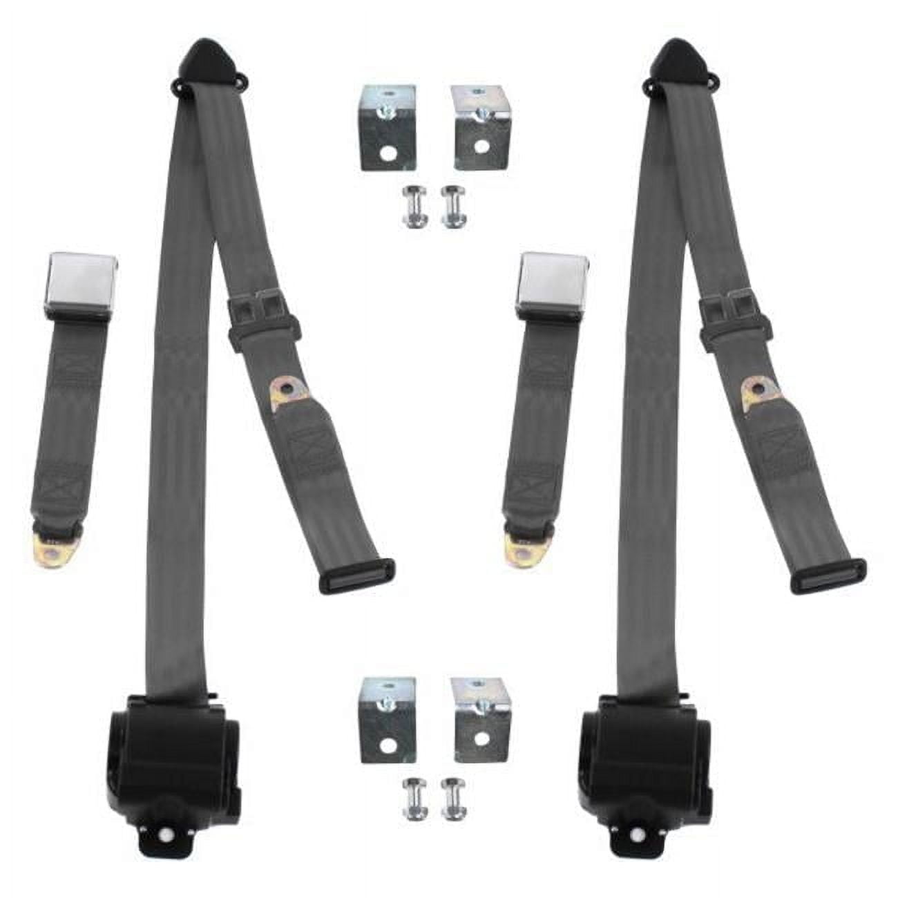 SafeTBoy 3 Point Airplane Retractable Bucket Seat Belt Kit with ...