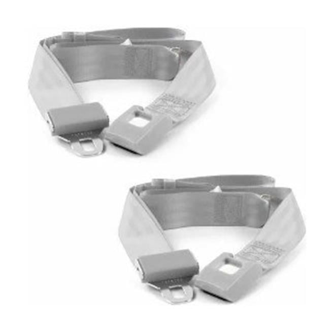 SafeTBoy Standard 3 Point Gray Retractable Bucket Seat Belt Kit with ...