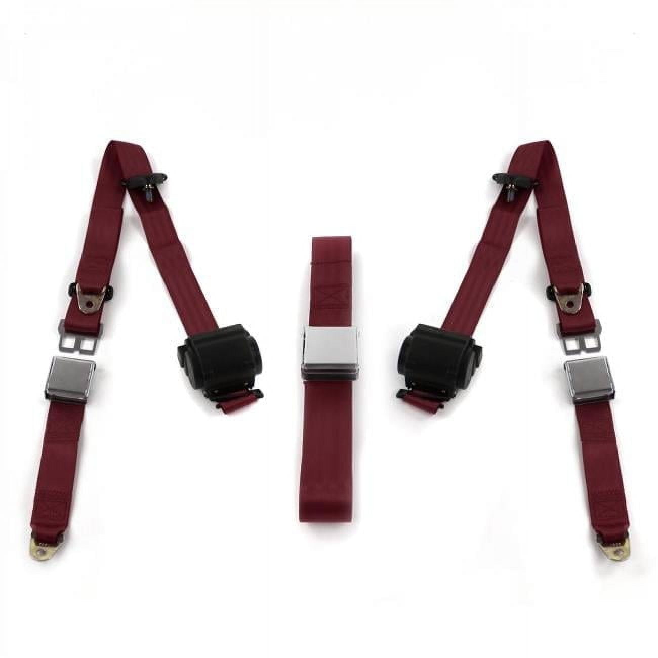SafeTboy Chevy FS Blazer 1969-1972 Airplane 3 Point Burgandy ...