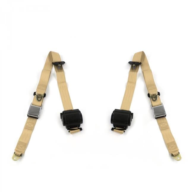 SafeTboy Chevy S10 Blazer 1982-1994 Airplane 3 Point Tan Retractable ...