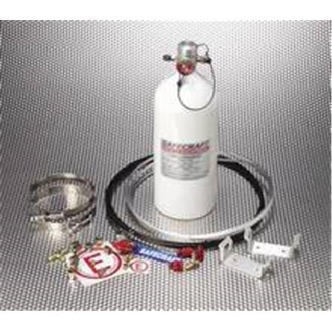 Safecraft Novec 10 lbs Pull Cable Circle Track Fire Protection System ...