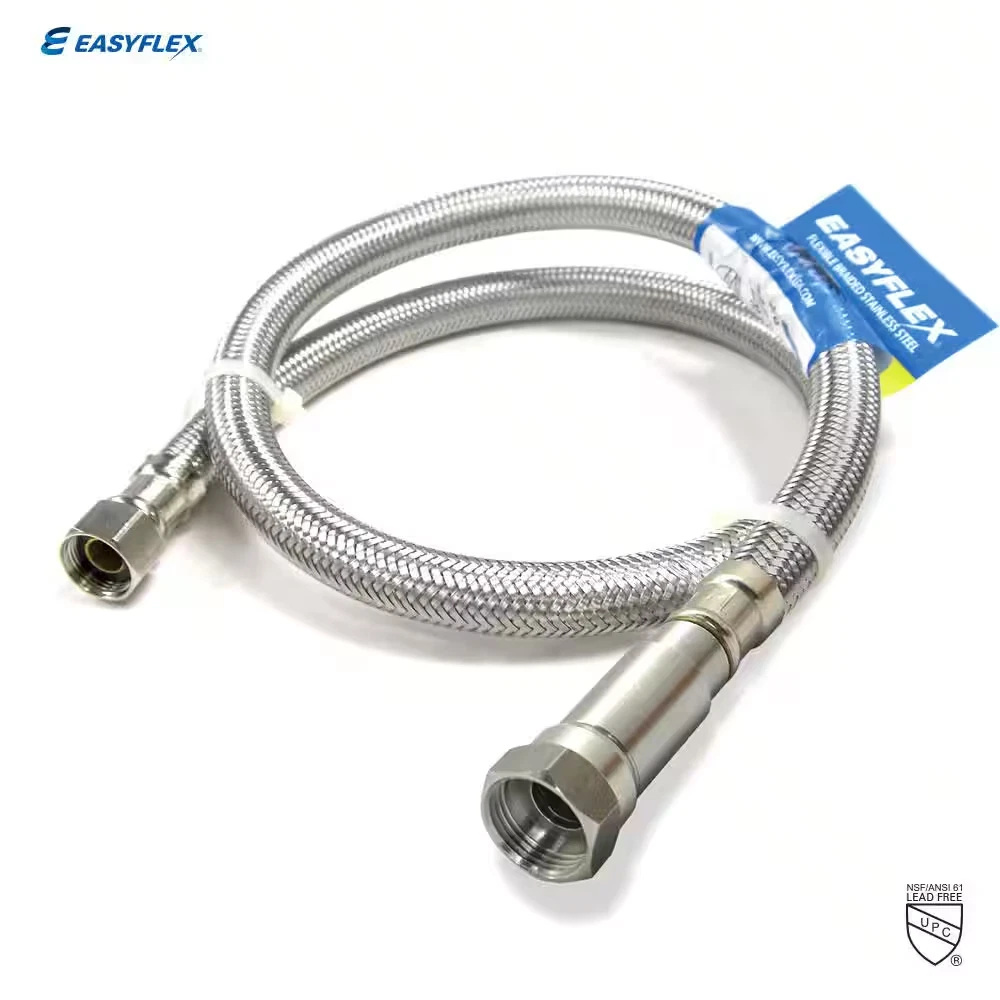 Safeflow 3/8 In. C with EFV X 1/2 In. FIP 20 In. L Stainless Steel ...