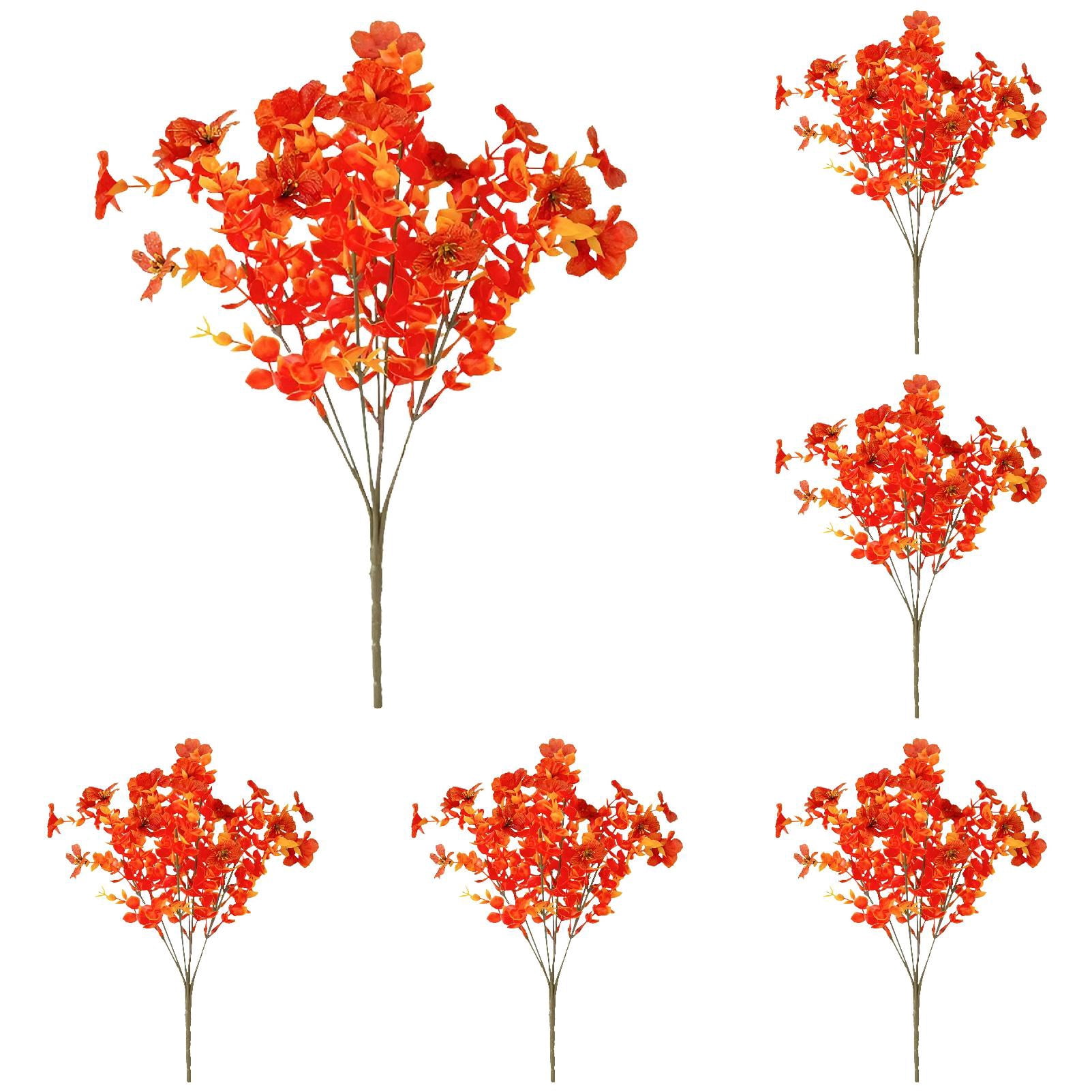Safeglitz Artificial Fall Mums – Realistic faux flowers for outdoor ...