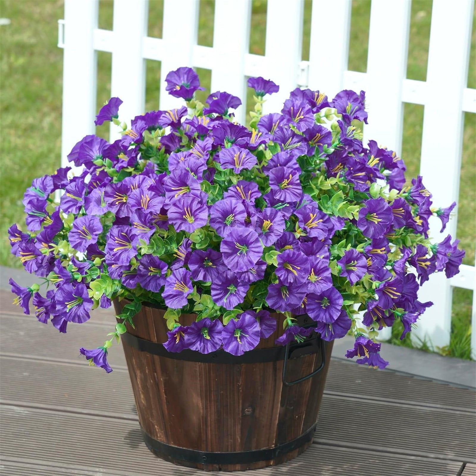Safeglitz Artificial Morning Glory Flowers – Multi-purpose elegant ...