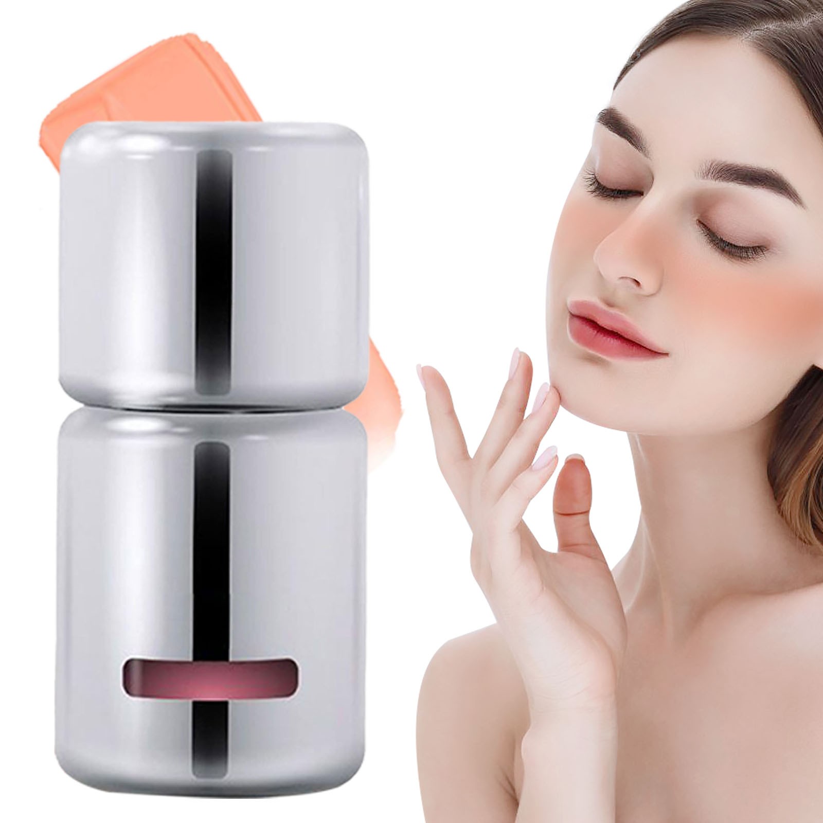 Safeglitz Blush Liquid Color Orange Blusher with Sponge Head - 5Ml Long ...