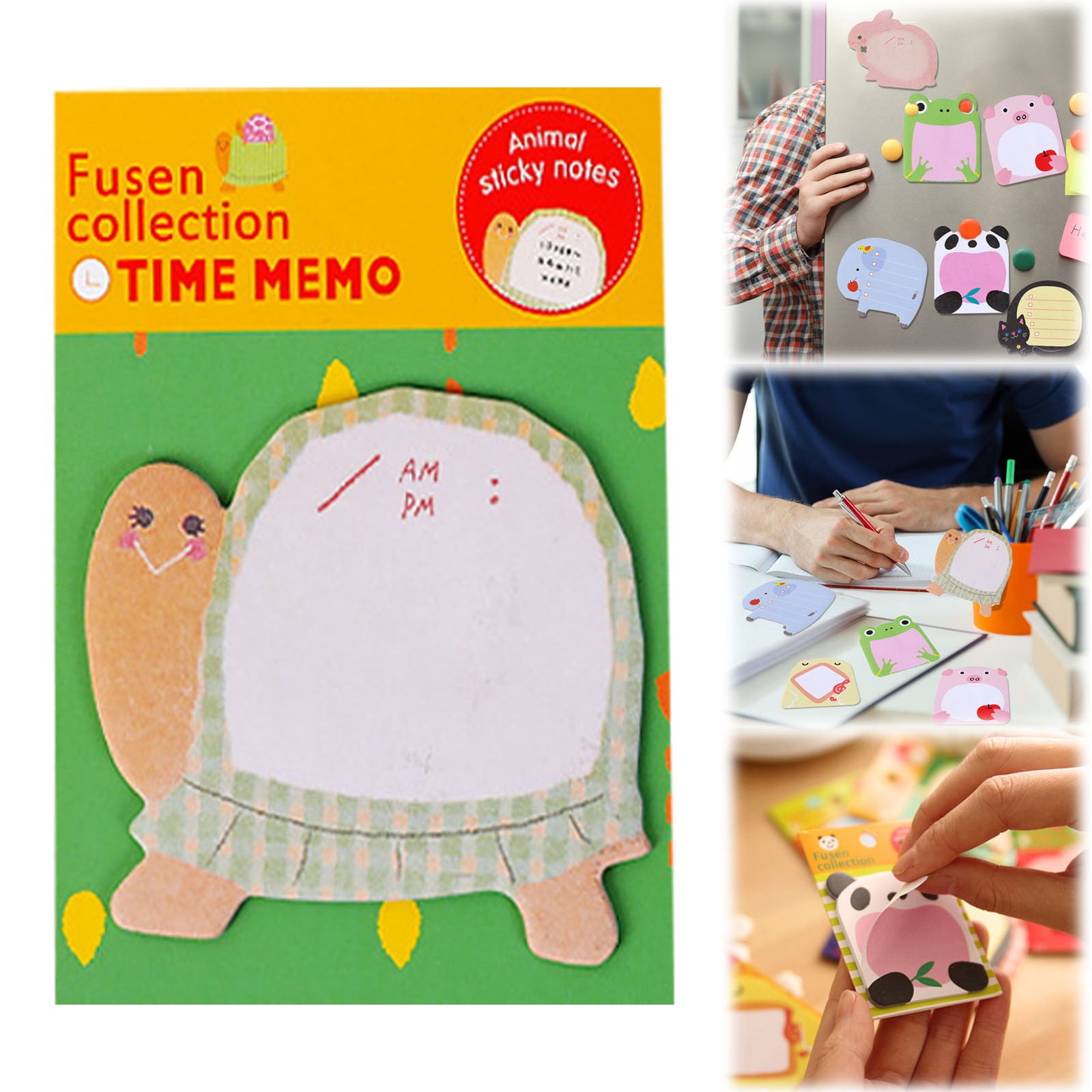 Safeglitz Korean Kawaii Animal Notebook – A5 Cute Zoo Journal, Adorable ...