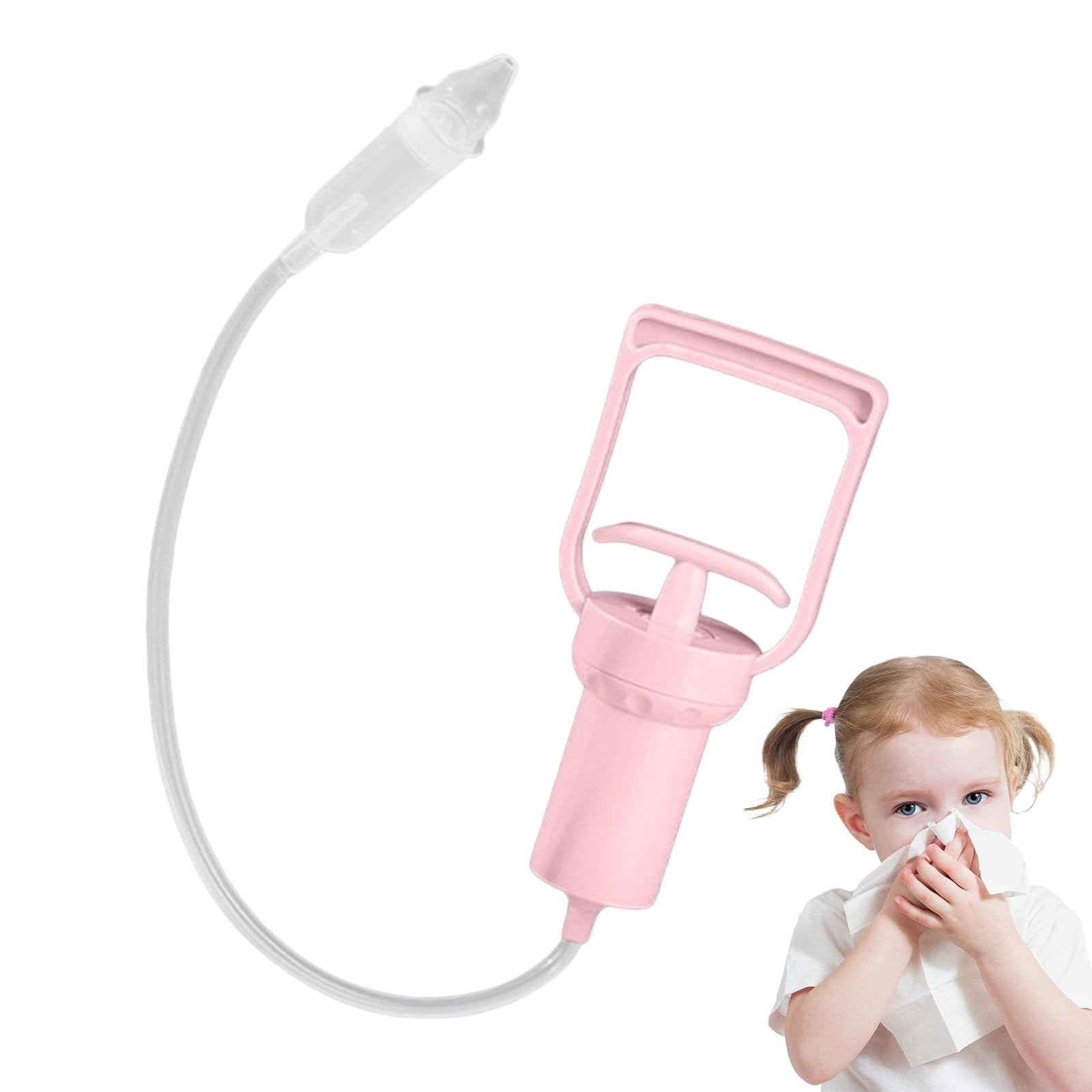 Safeglitz Portable Hand-Powered Nasal Aspirator - 6.89 Inch Strong ...