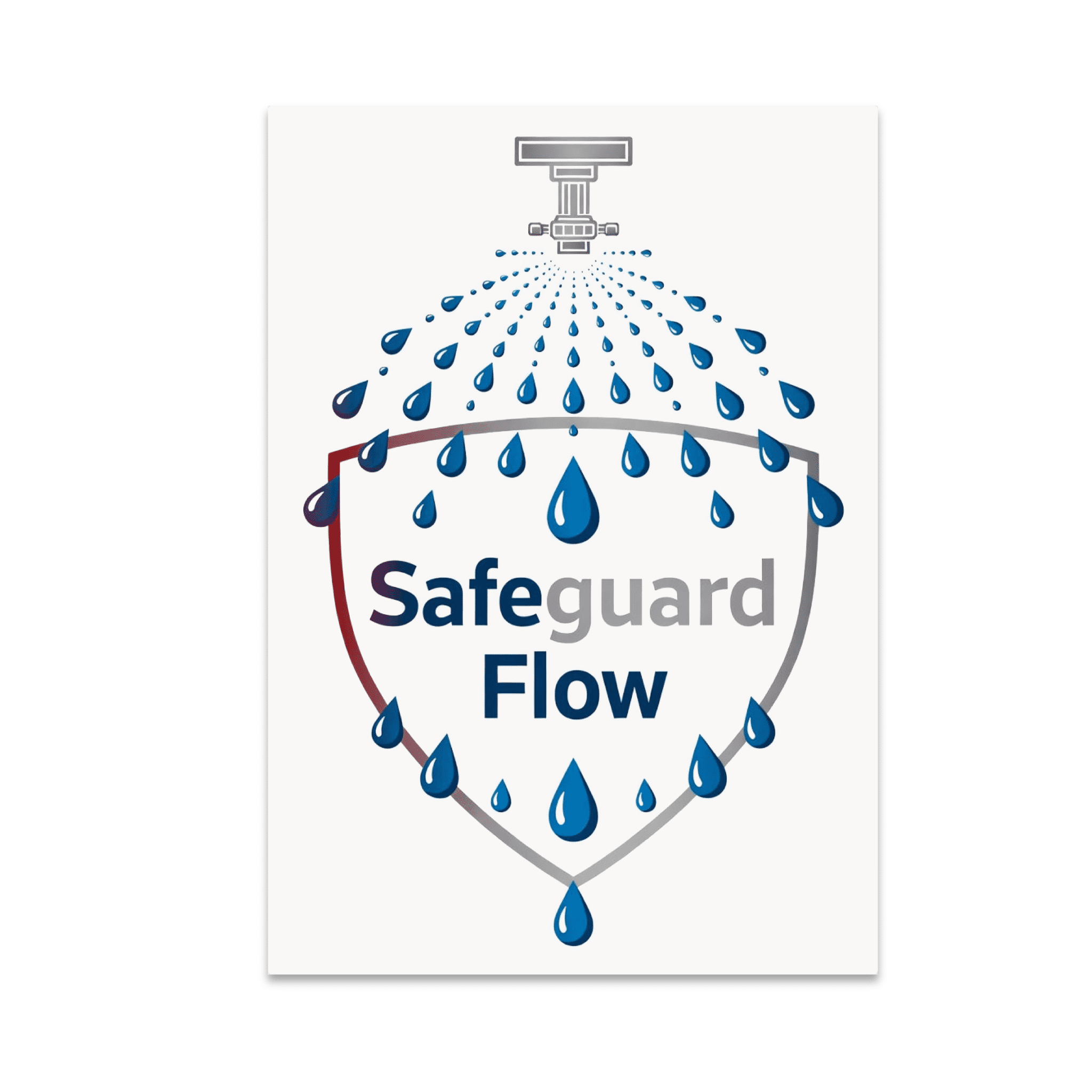 Safeguard Flow Fire Sprinkler Art - Fire Safety Installer - 13x19 ...