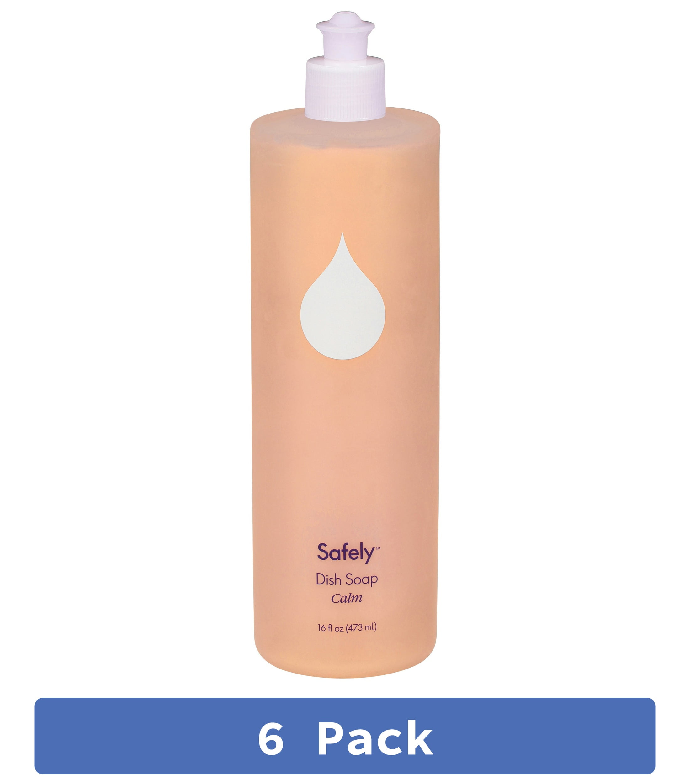 Safely Dish Soap Liquid Calm 16 fl oz (Pack Of 6) - Walmart.com