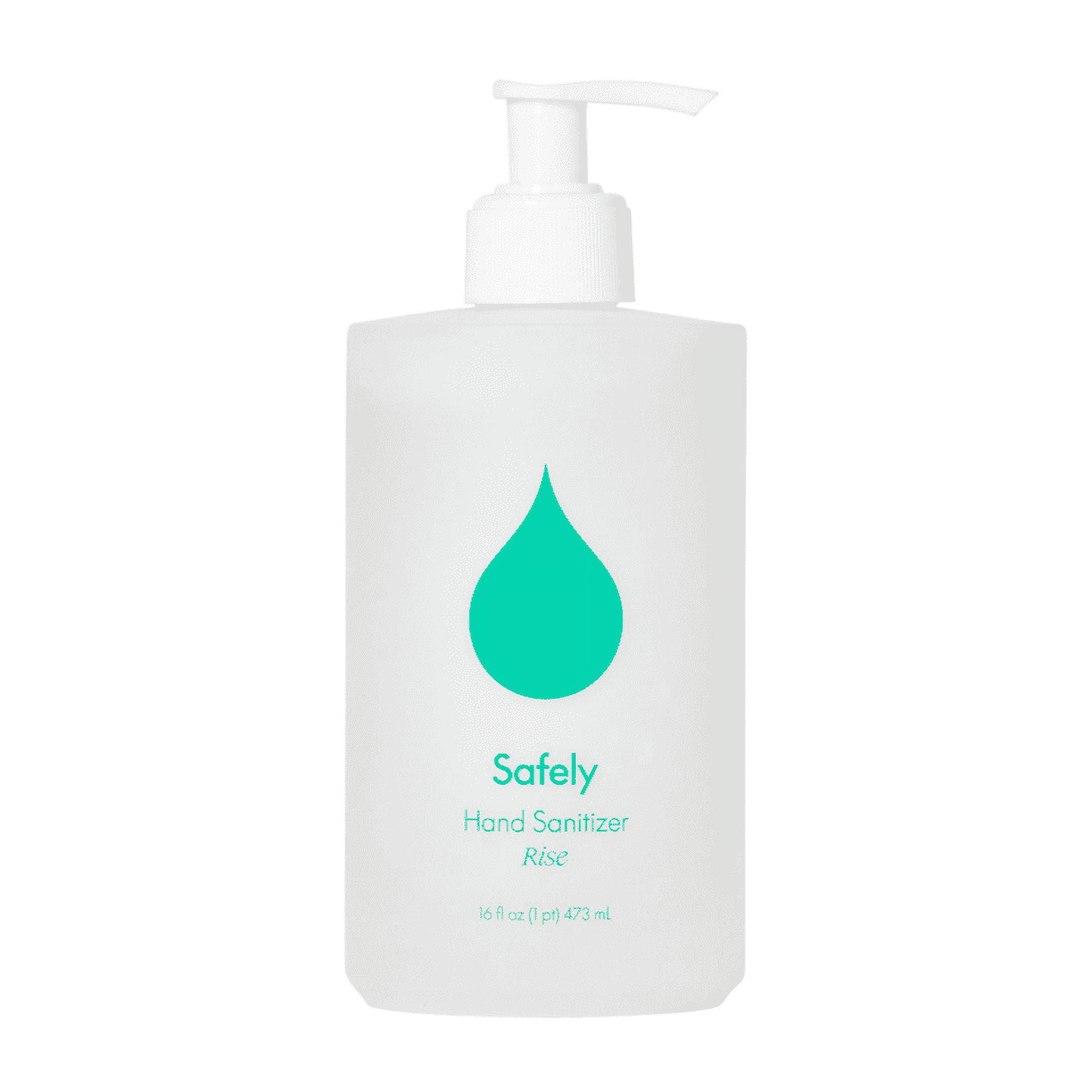 Safely Hand Sanitizer Gel, Naturally Hydrating, Rise Scent, 16 fl oz ...