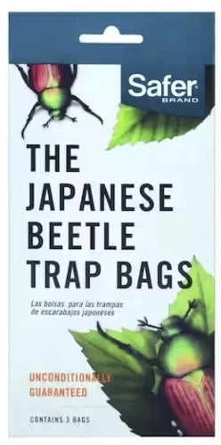 Safer Brand 00102 3-Count Pack of Replacement Japanese Beetle Trap ...