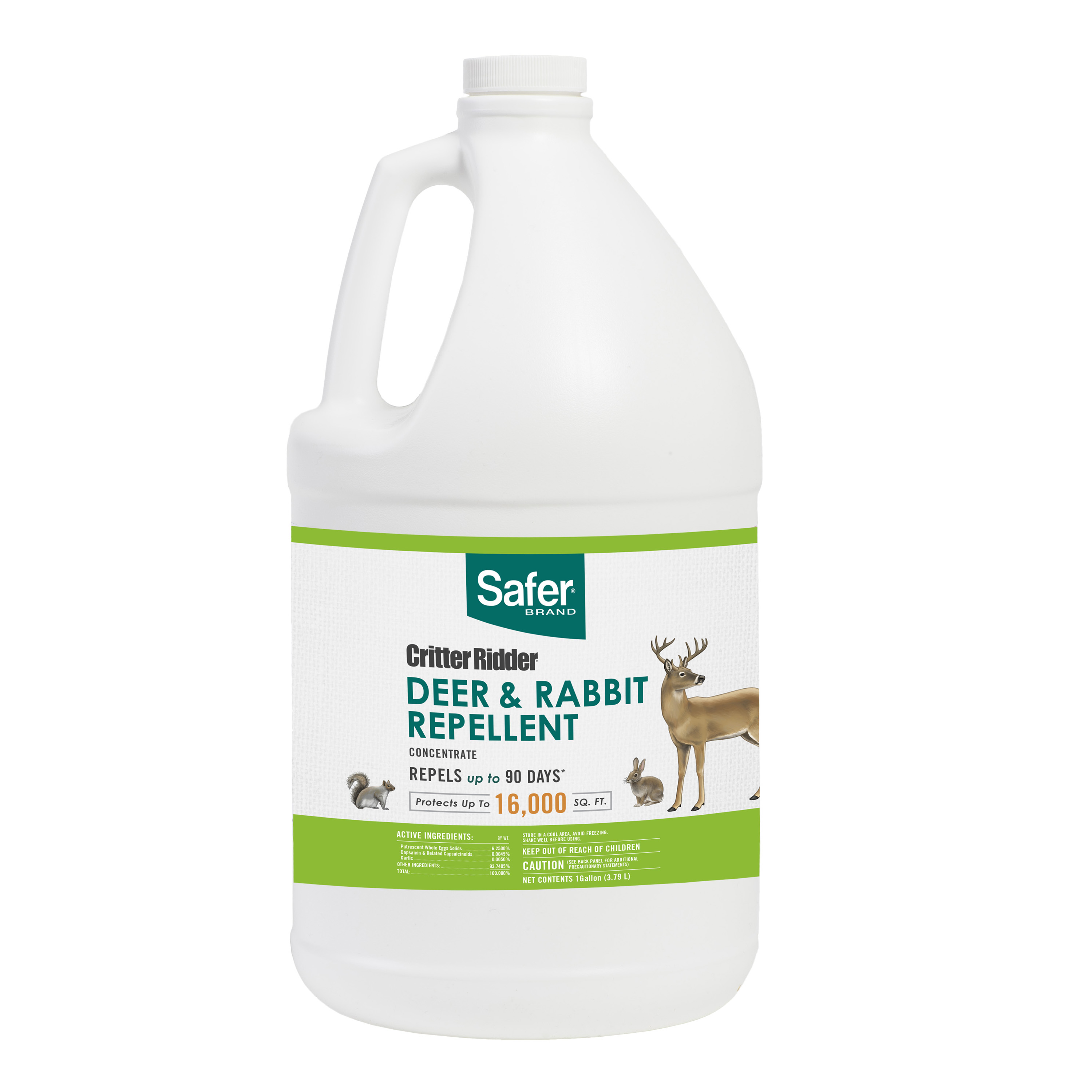 Safer Brand Critter Ridder Deer and Rabbit Repellent – 128 fl oz ...