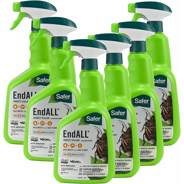 Safer Brand End All 32 oz RTU Spray - 6 pack 5102-6 - Walmart Business ...