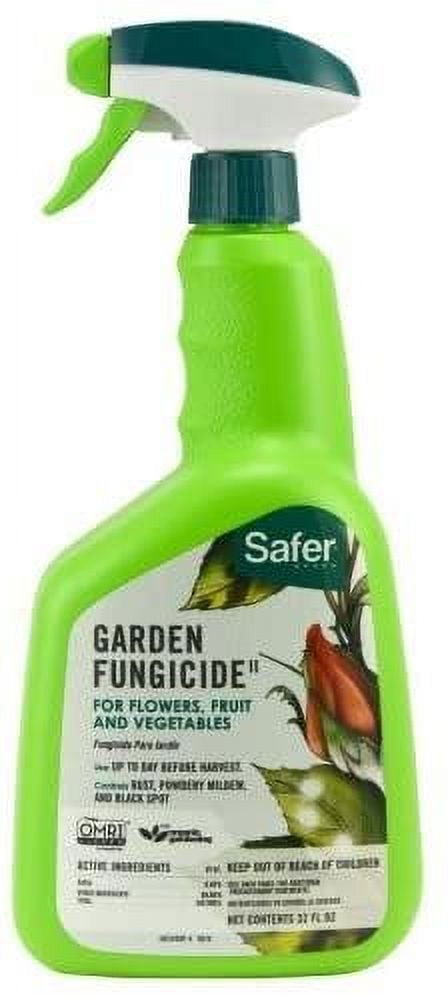Safer Fungicide For Flowers, Fruits & Vegetables Rtu Omri 32 Oz ...